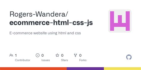 Github Rogers Wanderaecommerce Html Css Js E Commerce Website Using Html And Css