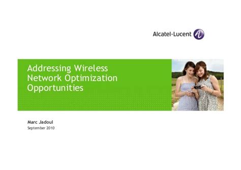 wireless network optimization 2010