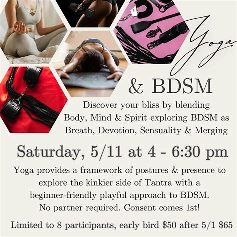 Yoga And Bdsm An Exploration Of Pleasure In Body Mind And Spirit