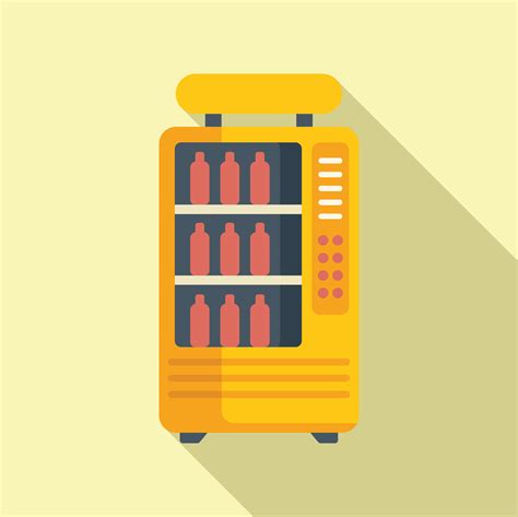 modern vending machine icon flat vector drinking juice 36587907 vector art at vecteezy