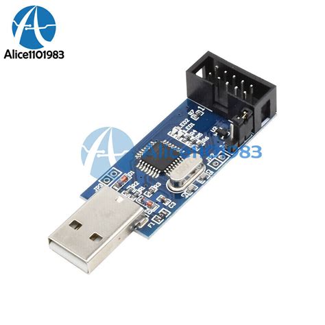 usbasp usbisp avr programmer usb 10 pin convert to standard 6pin adapter board ebay de