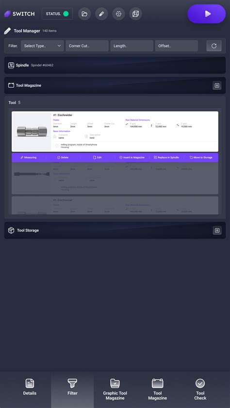 Switch Cnc 기기 Ui Ux 훈이즈히어 Hoonishere