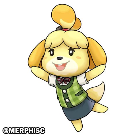 Ssbu 068 Isabelle By Merphisc On Deviantart