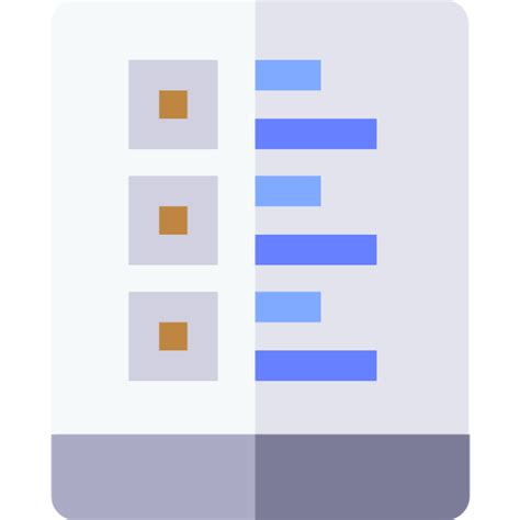 Basic Straight Flat Product Icon