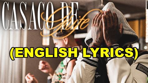 Dfideliz Ft Leviano Casaco De Grife ENGLISH LYRICS YouTube