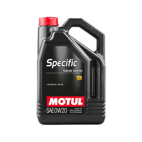 Motul 0W20 Specific 508-509 Engine Oil (VAG Long Life) 5L | Order ...