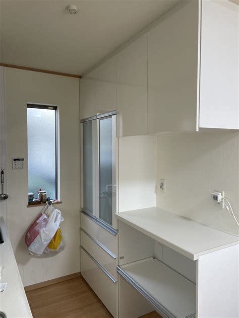 施工事例 カップボード 東京都町田市 フロアコーティングのグッドライフ