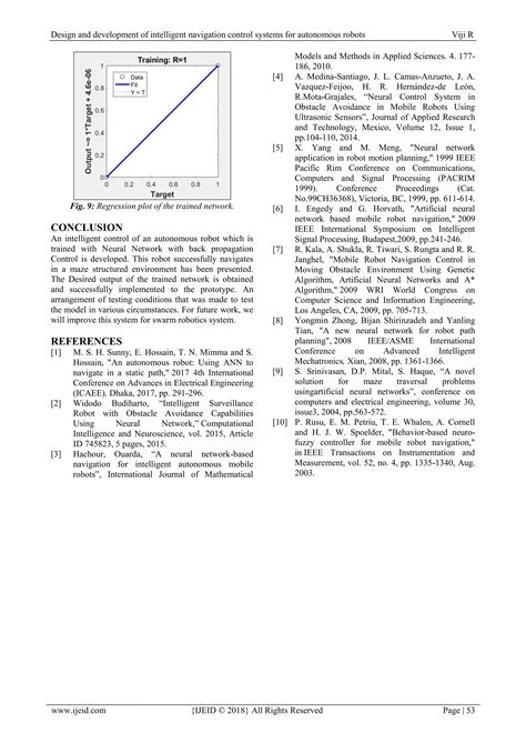 Design And Development Of Intelligent Navigation Control Systems For Autonomous Robots Using