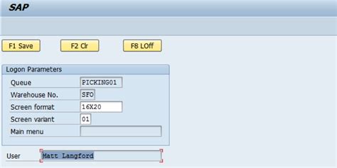 Customizing Sap Rf Mobile Screens Blue Harbors