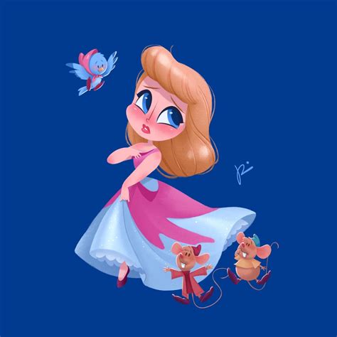 Cinderella Fan Art On Behance Disney Princess Art Cinderella