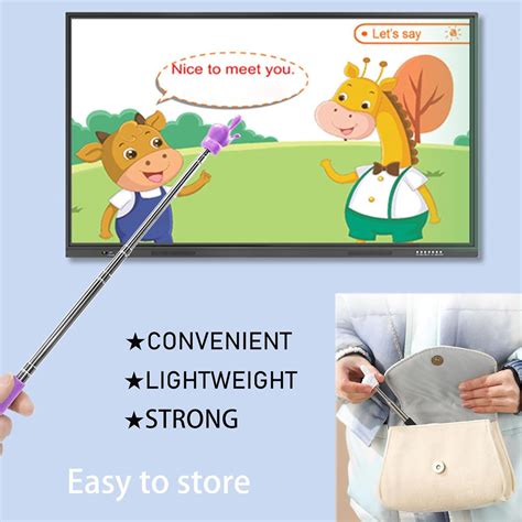 Telescopic Teachers Pointer Classroom Demonstration Baton GGuide Indicator Retractable Finger