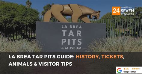 La Brea Tar Pits Los Angeles Lax Car Rental 24seven Rent A Car