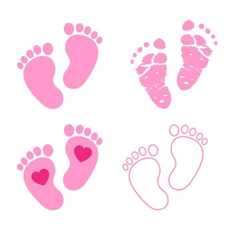 Premium Vector Feet Isolated On White Background