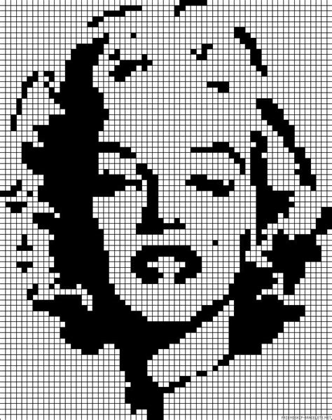 A45411 Friendship Cross Stitch Art Pixel Crochet Pixel Art Pattern