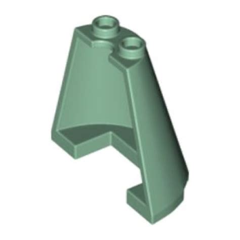 Lego® 38317 6351382 Roof Cone Half 2x4x3 Sand Green