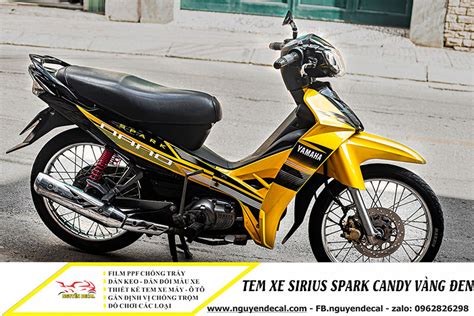 Top mẫu tem xe sirius hot nhất Nguyễn Decal Chuyên Dán Keo Xe Design Tem Xe Decal Tem