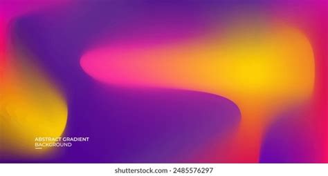 Abstract Gradient Background Purple Pink Yellow Stock Vector Royalty