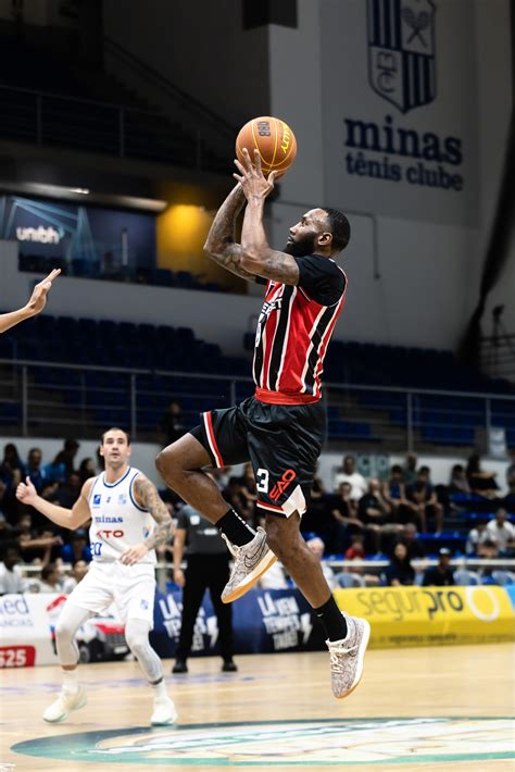 Basquete Tricolor é superado pelo Minas fora de casa pelo NBB SPFC