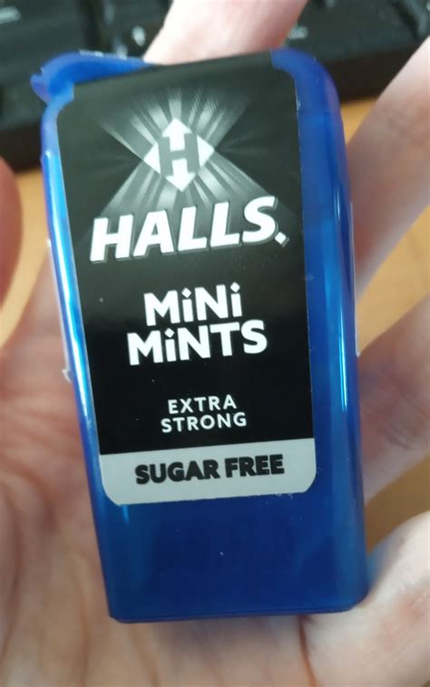 Освежающие пастилки HALLS Mini Mints Extra Strong | отзывы