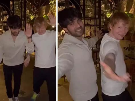 Watch Ed Sheeran Dances With Armaan Malik On The Song Butta Bomma As