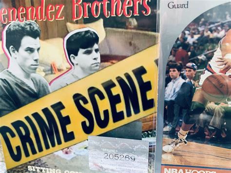 Menendez Brothers True Crime Memorabilia Dexion