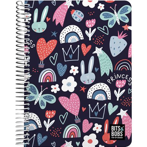 Cuaderno Cuarto tapa PP B B PRINCESS Grafoplás