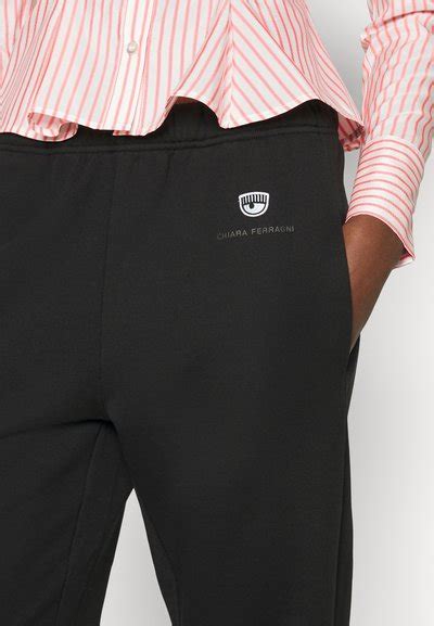 Chiara Ferragni Pantaloni Pantalon De Survêtement Blacknoir