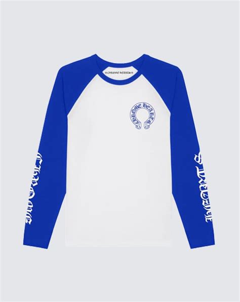 Chrome Hearts Blue Base Ball T Shirt Sply