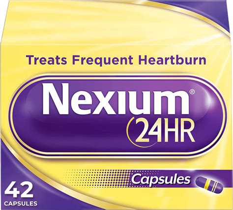 Nexium Cápsulas Reductoras De ácido 24hr Para Aliviar La