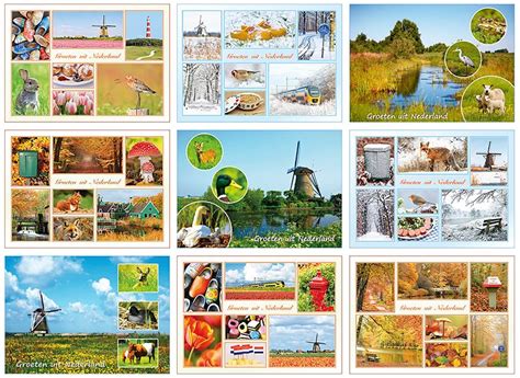 Groeten Uit Nederland Postcard Set Available From Stock Postcard