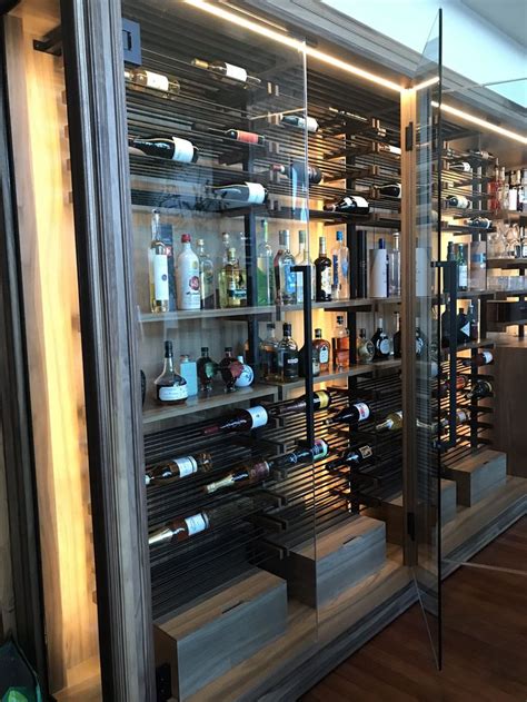 Glass Enclosed Wine Cellar Wine Cellar Design Home Wine Cellars