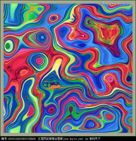 抽象油画 美术绘画 其他设计 设计模板 汇图网www huitu Fractal art Abstract Painting