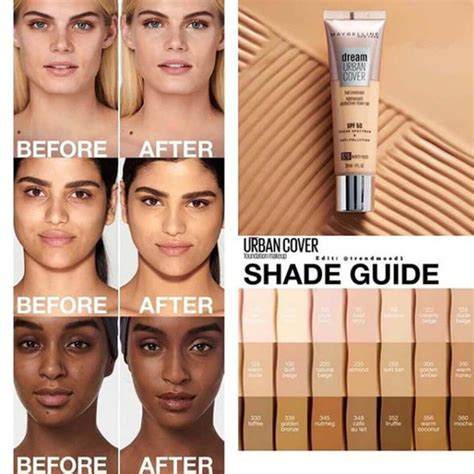 Maybelline Dream Urban Cover Foundation Spf50 30ml Eshaisticpk