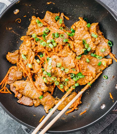 Beef Stir Fry With Peanut Sauce Savory Tooth