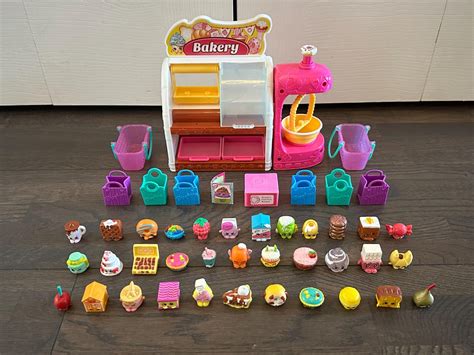 Shopkins ~ Spin Mix Bakery Stand With Shopkins Complete Etsy