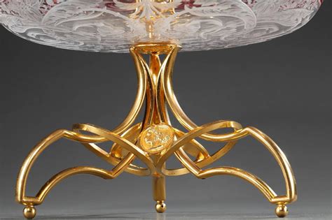 Late 19th Century Crystal And Gilt Bronze Centrepiece For Sale At 1stdibs