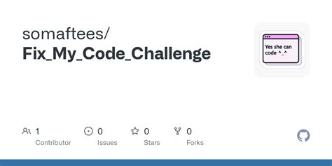 Github Somafteesfixmycodechallenge