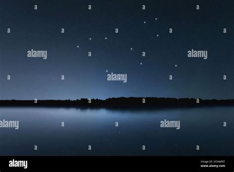Lepus Star Constellation Night Sky Cluster Of Stars Deep Space Hare