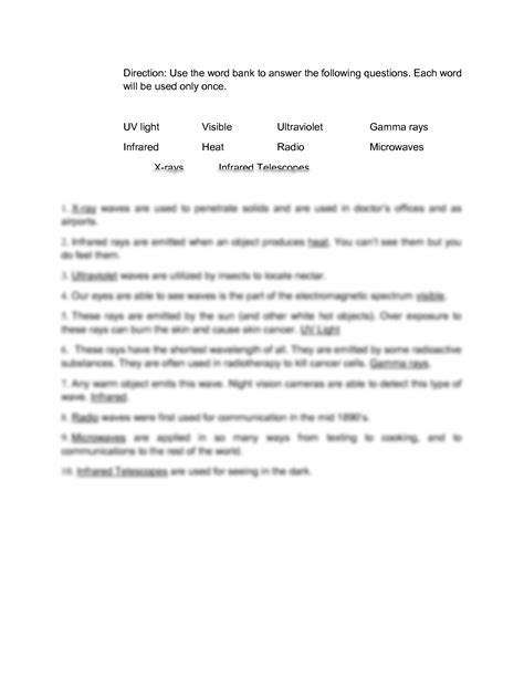 SOLUTION Electromagnetic Spectrum Studypool