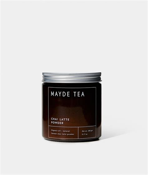 Mayde Tea Organic Chai Latte Powder 260g Partandparcel