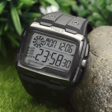 Timex Expedition Indiglo Tw4 B02500 Grid Shock Watch M076 Fully