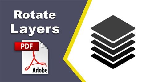 How To Rotate Layers In PDF With Adobe Acrobat Pro