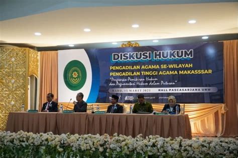 Diskusi Hukum Pengadilan Agama Sewilayah PTA Makassar Dengan Tema Pergeseran Pemikiran Hukum