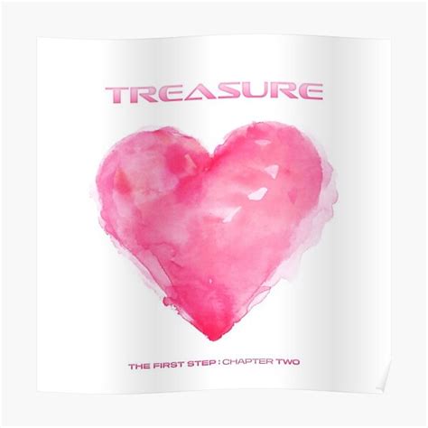 TREASURE The First Step Chapter Two Album Cover Poster For Sale By Helloharu Redbubble