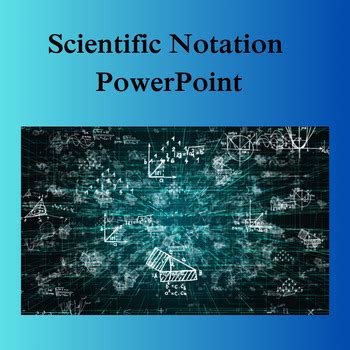 Scientific Notation Powerpoint By Geology And Ecology Store Tpt
