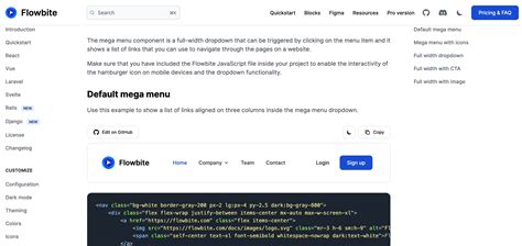 I Built A Collection Of Mega Menu Components In Tailwind Css [mit