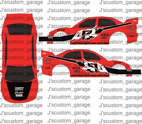 Tokyo Drift Lancer Evolution Waterslide Decal Jscustomgarage