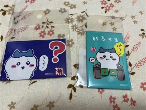 Jp ちいかわらんど 東京 スクエアマグネット 残高不足 ハチワレ 2点セット グッズ ハロウィン ちいかわゆうえんち
