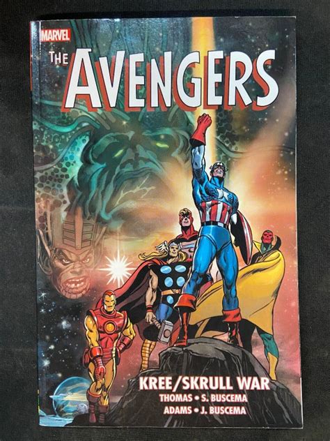 The Avengers Kree Skrull War Trade Paperback Vf Nm Reprints Neal Adams
