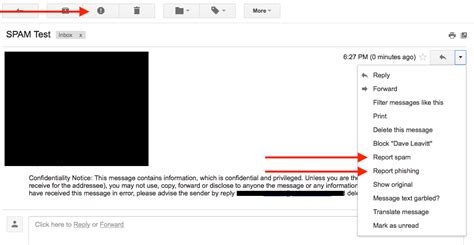 Report SPAM In GMAIL Zendesk